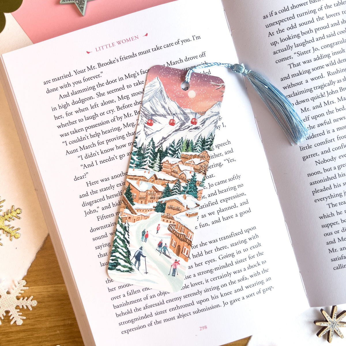 Swiss Alps Bookmark – Simply, Katy
